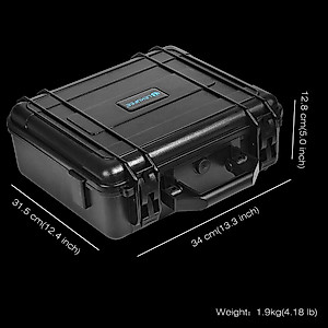 Lekufee Carrying Case Compatible with New DJI Air 2S Drone or DJI Mavic Air 2 Drone Quadcopter and More Mavic Air 2 Accessories(Not Include Drones and Accessories)