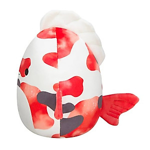 Squishmallows 14'' Dandii The Koi Orange, White, Brown, Black, Grey