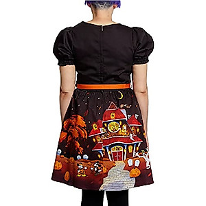 Loungefly Stitch Shoppe Disney Haunted House Allison Dress (S)