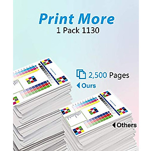 MM MUCH & MORE Compatible Toner Cartridge Replacement for DELL 330-9523 7H53W to Used with DELL 1130 1130n 1133 1135n Printers (Black, 1 Pack)