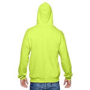 Fruit of the Loom Men's Waistband Sweatshirt, Citrus Green, Large