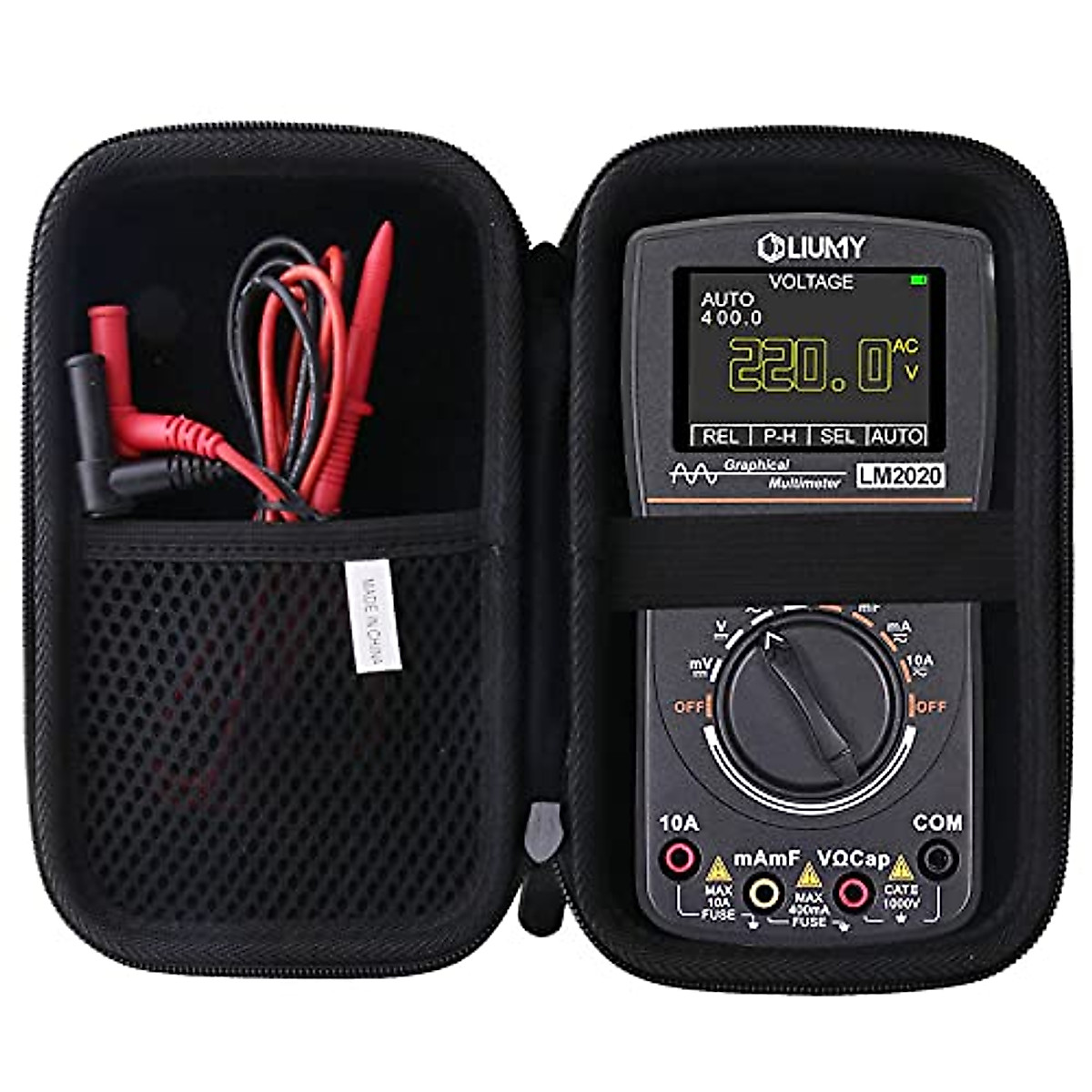 JINMEI Hard EVA Dedicated Case for LIUMY Oscilloscope Multimeter.