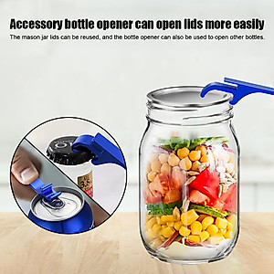 HiFan 3 in 1 Electric Vacuum Sealer, Jar Vacuum Sealer Kit with Wine Stopper for Wide & Regular Mouth Mason Jar/Wine Bottles/Sous Vide Bags/Zipper Bags/Container for FoodSaver (Black)