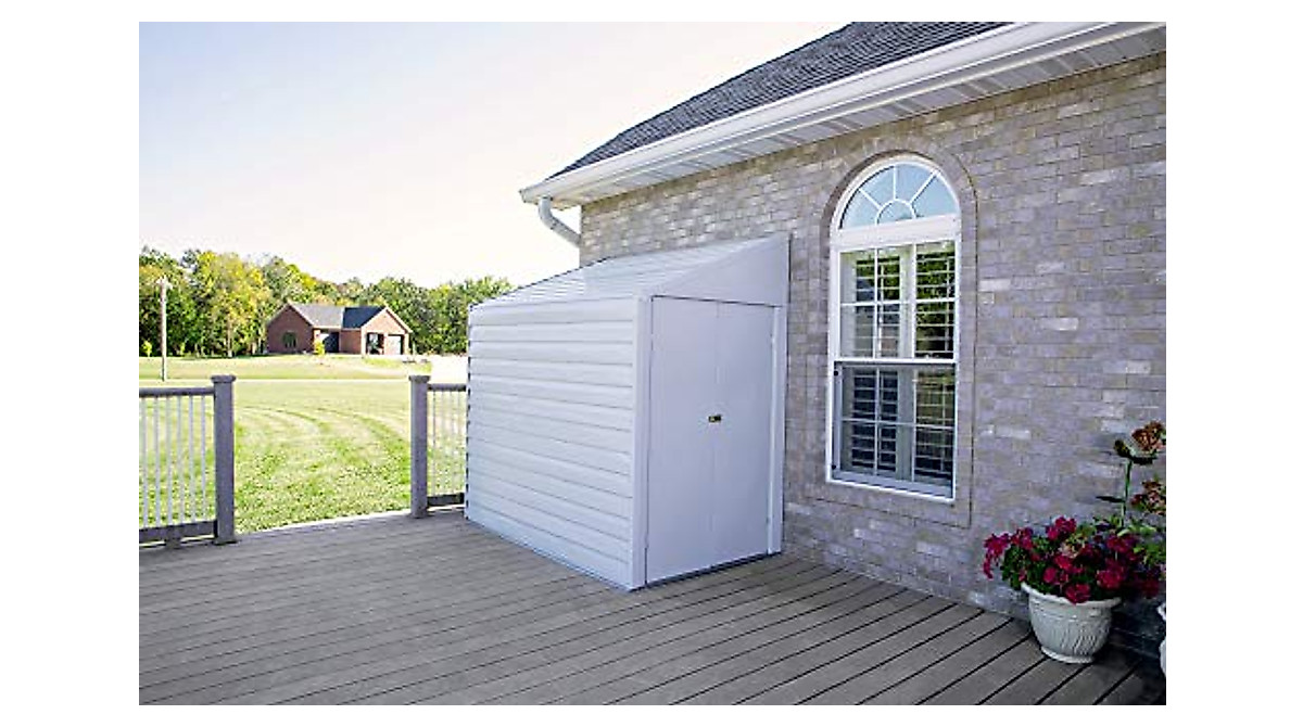 Arrow Yardsaver 4x7 Compact Steel Storage Shed | Durable