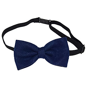 Maticr Classic Felt 1st Birthday Crown Hat Baby Boy Number 1 Headbands Prince Princess Cake Smash Photo Prop (Navy Blue, Medium)