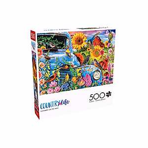 Buffalo Games - Country Life - Songbirds on The Farm - 500 Piece Jigsaw Puzzle