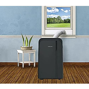 (Renewed) Toshiba 13,500 BTU (10,000 BTU DOE) 115-Volt WiFi Portable Air Conditioner with Dehumidifier for up to 450 sf