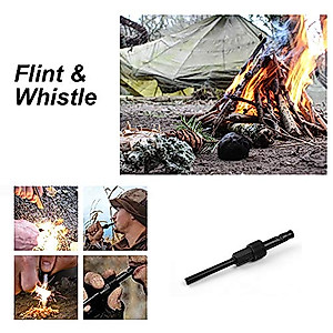 iunio Survival Shovel Multitool with Axe, Camping Shovel Hatchet, Tactical Shovel, Folding with Carrying Bag for Camping, Hiking, Backpacking, Entrenching, Car Emergency