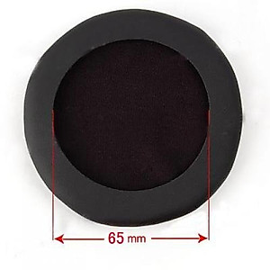 Sqrmekoko Replacement Earpad Cover Cup Pads Cushion Compatible with Sony MDR-V700DJ V700 DJ MDR-V500DJ V500 DJ Pioneer HDJ1000 HDJ2000 HDJ1500 Black