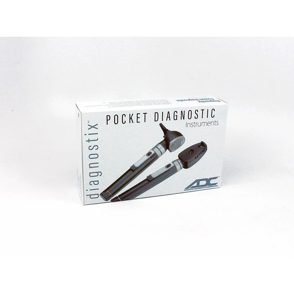 ADC Otoscope/Ophthalmoscope Diagnostic Set, Pocket Size, Xenon Lamp, 2.5V, Soft Case, Diagnostix 5110NS, Black