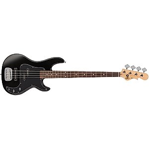 G&L Tribute SB-2 Bass Guitar - Black Frost
