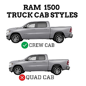 Husky Liners Gearbox - Under Seat Storage Box | Fits 2019 - 2024 Ram 1500 Crew Cab w/o Factory Storage Box - Black, 1 Pc. | 09421