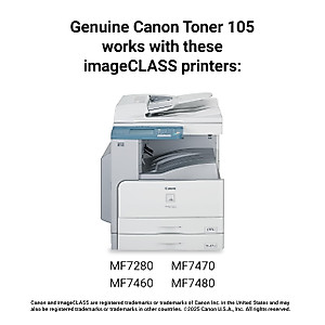 Canon Original 105 Toner Cartridge - Black