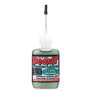 Hosa F100L-L25C CAIG DeoxIT FaderLube, 100% Dropper, 25 ml