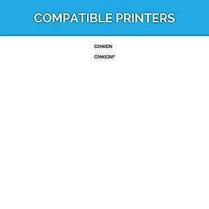 LD Compatible Toner Cartridge Replacement for Dell 593-BBBR High Yield (Yellow)