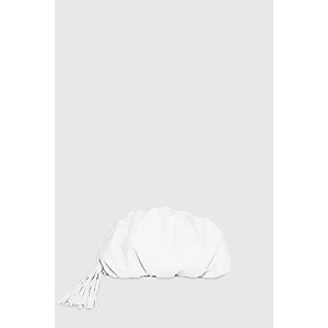Rebecca Minkoff Ruched Clutch, Optic White