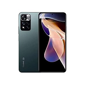 Xiaomi Redmi Note 11 Pro+ Plus 5G + 4G Global 128GB + 6GB Unlocked 6.67" 108MP Camera Night Mode (Not Verizon Sprint Boost Cricket Metro At&T) + (w/Fast Car 51W Charger Bundle) (Graphite Gray)