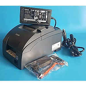 Epson C31C514767 Epson, TM-U220B, Dot Matrix Receipt Printer, Ethernet (E04), Epson Dark Gray, Auto Cutter, Power Supply Included Replaces C31C514667