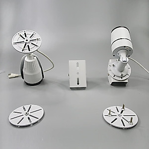 compcctv CCTV Security Camera Mount Bracket, Adjustable Universal Camera Wall Mounting Bracket for CCTV Security Camera/I Mount/Dome Camera/IP Camera/11.8in