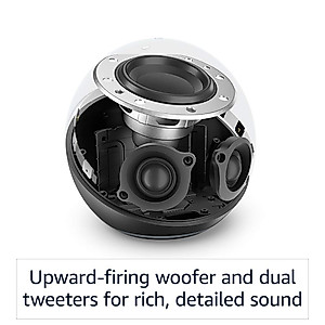 Certified Refurbished Echo (4th Gen) | With premium sound, smart home hub, and Alexa | Charcoal