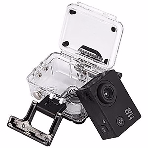 haillusty Waterproof Outdoor Sports Camera - Full Camcorder with Rechargeable Battery Mounting Accessories Kit Included