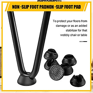 12 Pack Hairpin Legs 16 Inch Metal Table Legs Heavy Duty Desk Legs Furniture Legs Coffee Table Legs for Cabinet, Wardrobe, Side Table, Drawers, Nightstand, Bench with Floor Protectors and Screws