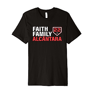 Faith Family Alcantara Sandy Alcantara Miami MLBPA Premium T-Shirt