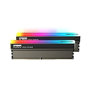 KLEVV CRAS XR RGB DDR4 16GB (2x8GB) 4000MHz CL19 1.4V Gaming Desktop Ram Memory SK Hynix Chip XMP 2.0 Ready (KD48GU880-40B190Z)