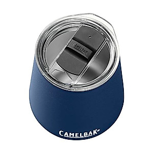 CamelBak Horizon 12oz Wine Tumbler - Insulated Stainless Steel - Tri-Mode Lid - Navy