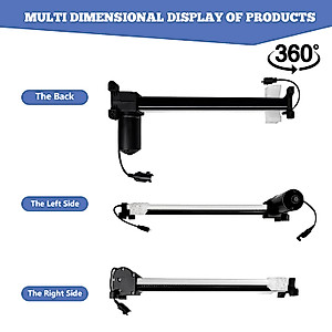 Kroshine Power Recliner Motor Replacement with Cord Model ML18-005 Linear Actuator for Sofa Lift Chair Couch Massage Seat Bed