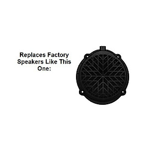 Exact Fit Speaker Adapter Spacer Rings For Porsche Vehicles - SAK066_55-1 Pair