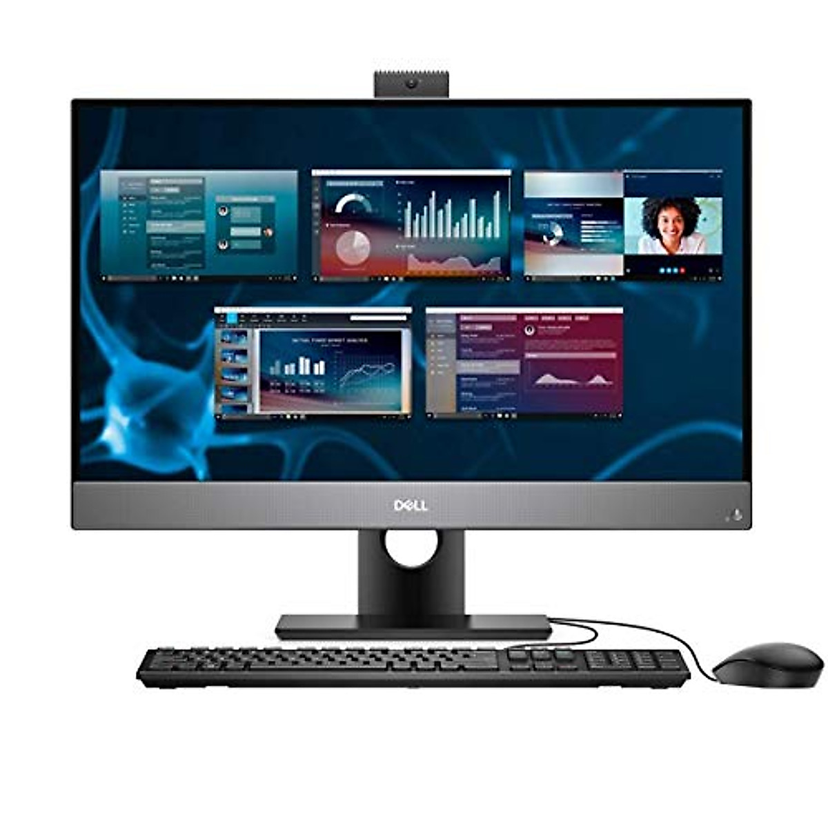 Newest Dell OptiPlex 7480 All-in-One Business Desktop, 24 FHD Display, Intel Core i5-10500 6 Cores Processor up to 4.5GHz, 16GB DDR4 RAM, 512GB PCIe SSD, Windows 10 Pro, Black (Renewed)
