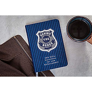 Behind the Badge: 365 Daily Devotions for Law Enforcement (Imitation Leather) – Motivational Devotions for Police Officers or Those Working in Law Enforcement, Perfect Gift for Family and Friends