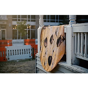 71" Cookie Blanket Throw Blanket - 290GSM Novelty Chocolate Chip Cookie Blanket with Soft Microfiber, Round Cookie Blanket Adult Size for Kids Women Men 1 Pack