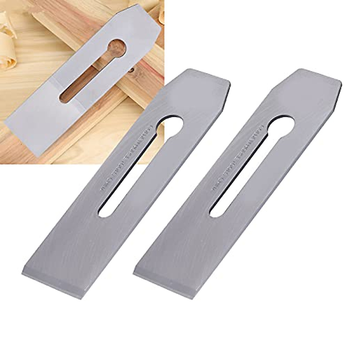Planer Blades, Simple To Operate High Hardness Wood Plainer Power Tools Durable for Hand Planer Blades for Manual Operations