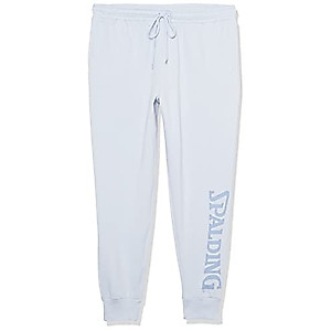 Spalding Plus Size Women's Banded Jogger, Heather, XXX-Large