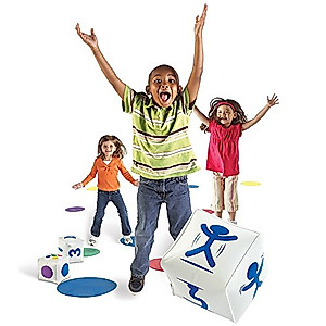 Learning Resources Ready, Set, Move! Classroom Activity Set, Classroom Game, Student Activities, 28 Piece Set, Ages 4+