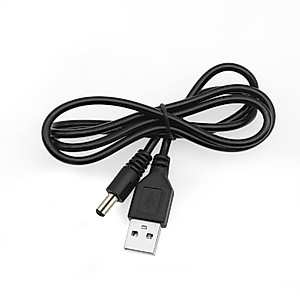 PREMIER ADAPTER PremierAdapter 5.5mm * 2.1mm USB 2A 90cm Black Charger Power Cable Lead 5V 4.5V