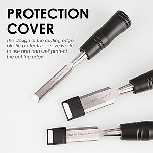 Olympia Tools Wood Chisels, Set of 3, 30-191, 3-piece