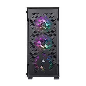 Velztorm Ferrux Custom Built Gaming Desktop PC Liquid-Cooled (AMD Ryzen 9-5900X 12-Core, 32GB DDR4, 1TB PCIe SSD+3TB HDD (3.5), GeForce RTX 3080 10GB, WiFi-N, 240mm AIO, RGB Fans, 750W PSU, Win10H)