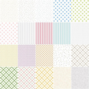Kim Christopherson KimberBell Basics Refreshed Lullaby 40 2.5-inch Strips Jelly Roll Maywood Studio