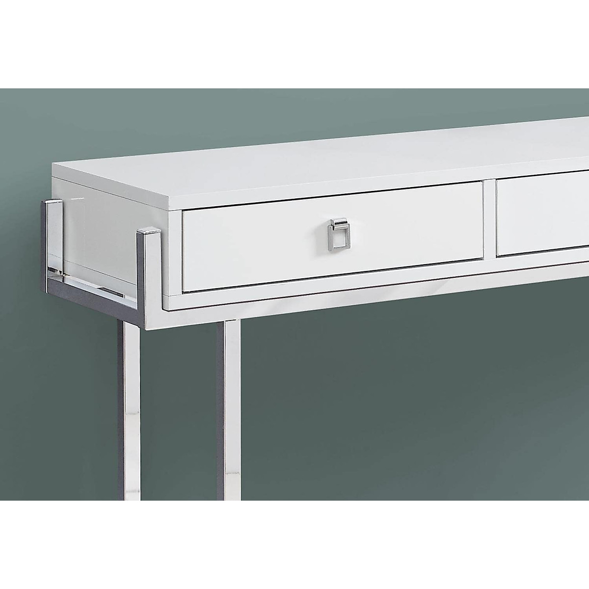Monarch Specialties ACCENT TABLE, WHITE