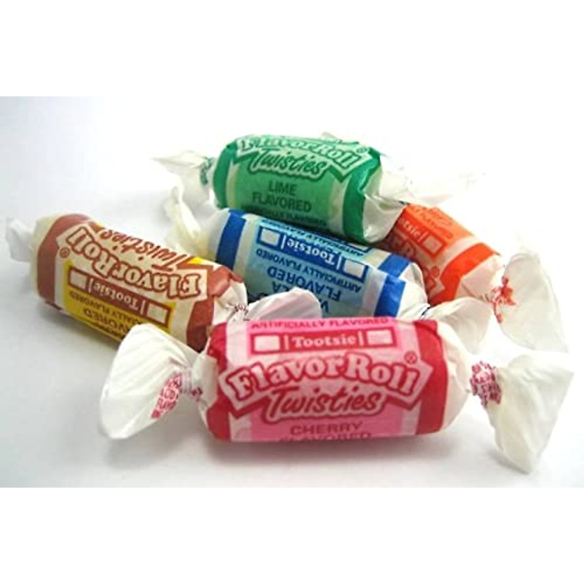 Mini Tootsie Roll Chews, Individually Wrapped, Bulk Candy, Fruit Flavored (1 Pound)