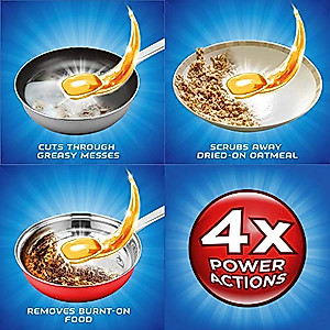 Finish All in 1 Gelpacs Orange, Dishwasher Detergent Tablets 84 count (packaging may vary )