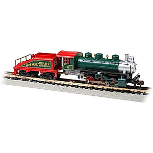 Bachmann Trains - USRA 0-6-0 SWITCHER Locomotive - NP&S® #25 - Christmas - N Scale