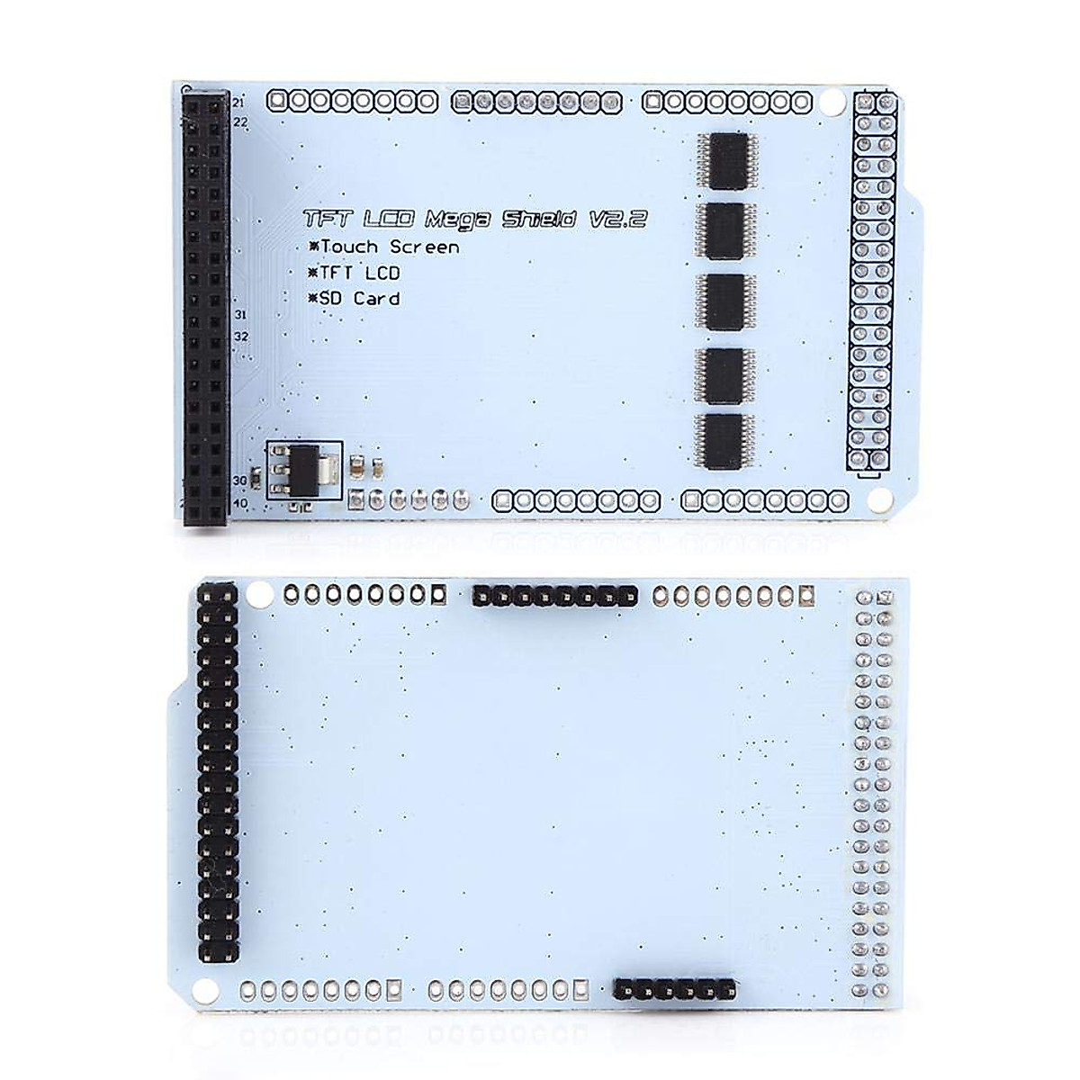 Touch LCD Shield, 3.2 inch TFT LCD Module Mega Shield V2.2 Expansion Board for Touch Screen Display for arduino Compatible with MEGA 2560