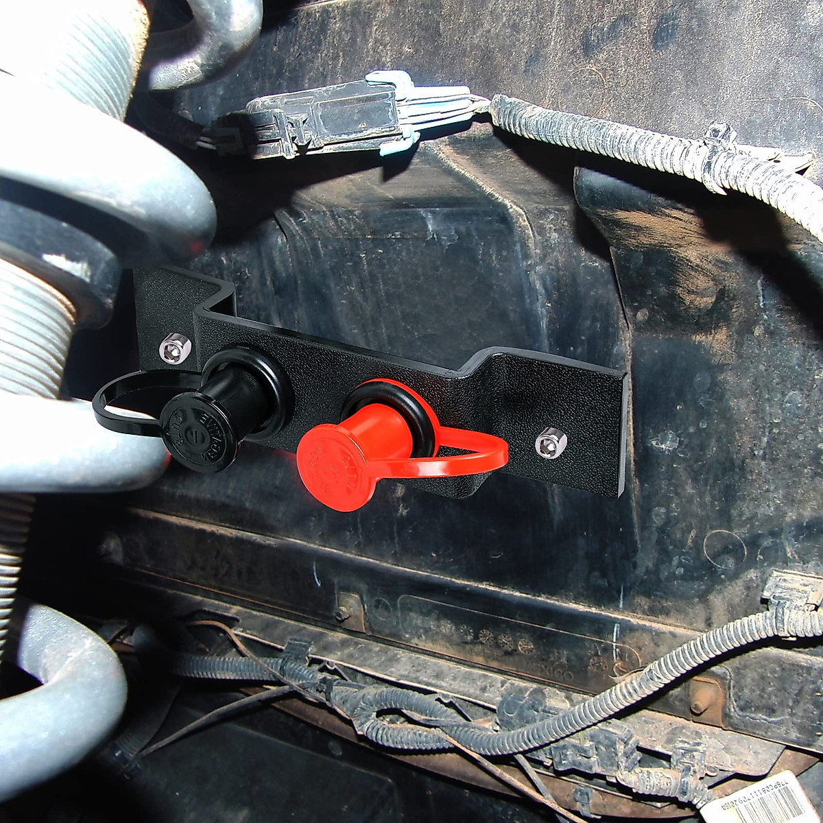 Goldfire UTV Battery Jump Post Starter for Can Am X3, Jump Start Terminals Relocation Kit Remote Battery Charging Tool Jumper Terminals Work for UTV ATV Car Trucks RV Tractor Mower Diesel Boat