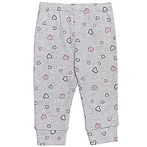 Disney Minnie Mouse Newborn Baby Girls Layette Set: Bodysuit Pant Hat Bib Grey/Pink 0-3 Months