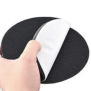 POLIWELL 6 Inch (150mm) Interface Pad Hook and Loop Soft Sponge Cushion Buffing Pads, 2 Pack