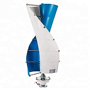3KW Wind Turbine Generator Kit 24v 48v 96v 120v Free Energy Windmill Vertical Axis Wind Turbine Generator Home Three Phase Generator Maglev Breeze Start (Color : 48v)